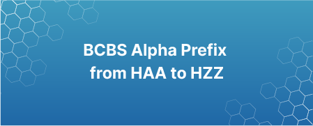 BCBS Alpha Prefix from HAA to HZZ | 2024 Latest Insights