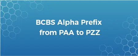 BCBS Alpha Prefix from PAA to PZZ | 2024 Latest Insights