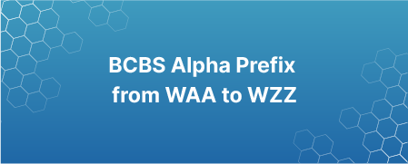 BCBS Alpha Prefix from WAA to WZZ | 2024 Latest Insights